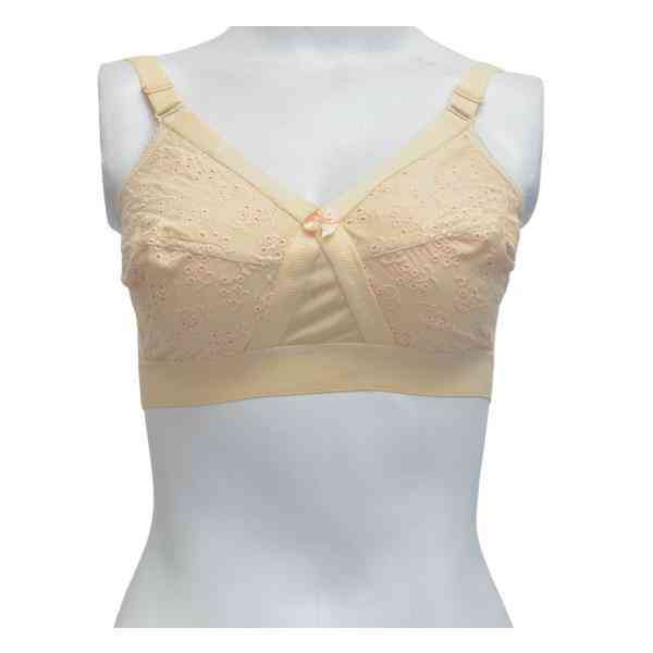 Tulip Cotton Woven Crossover Bra Online In Pakistan – shapewear.pk